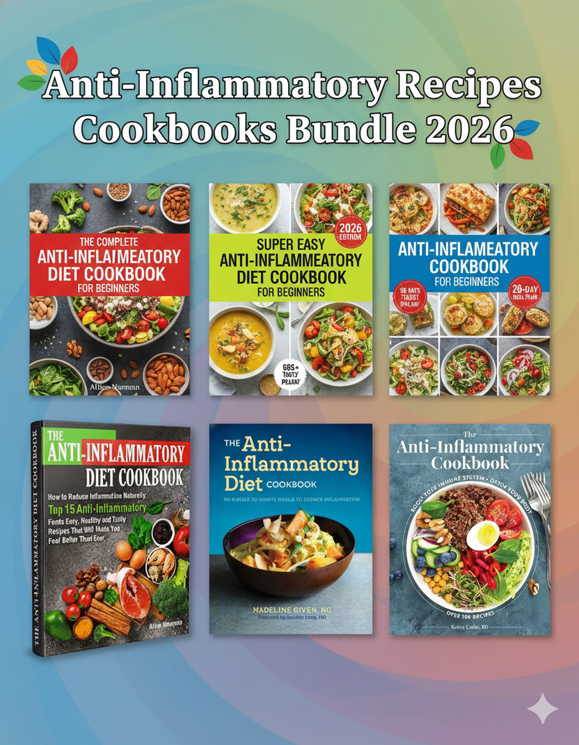 Products – Anti-Inflammatory Recipes New Winter Cookbooks Bundle 2026